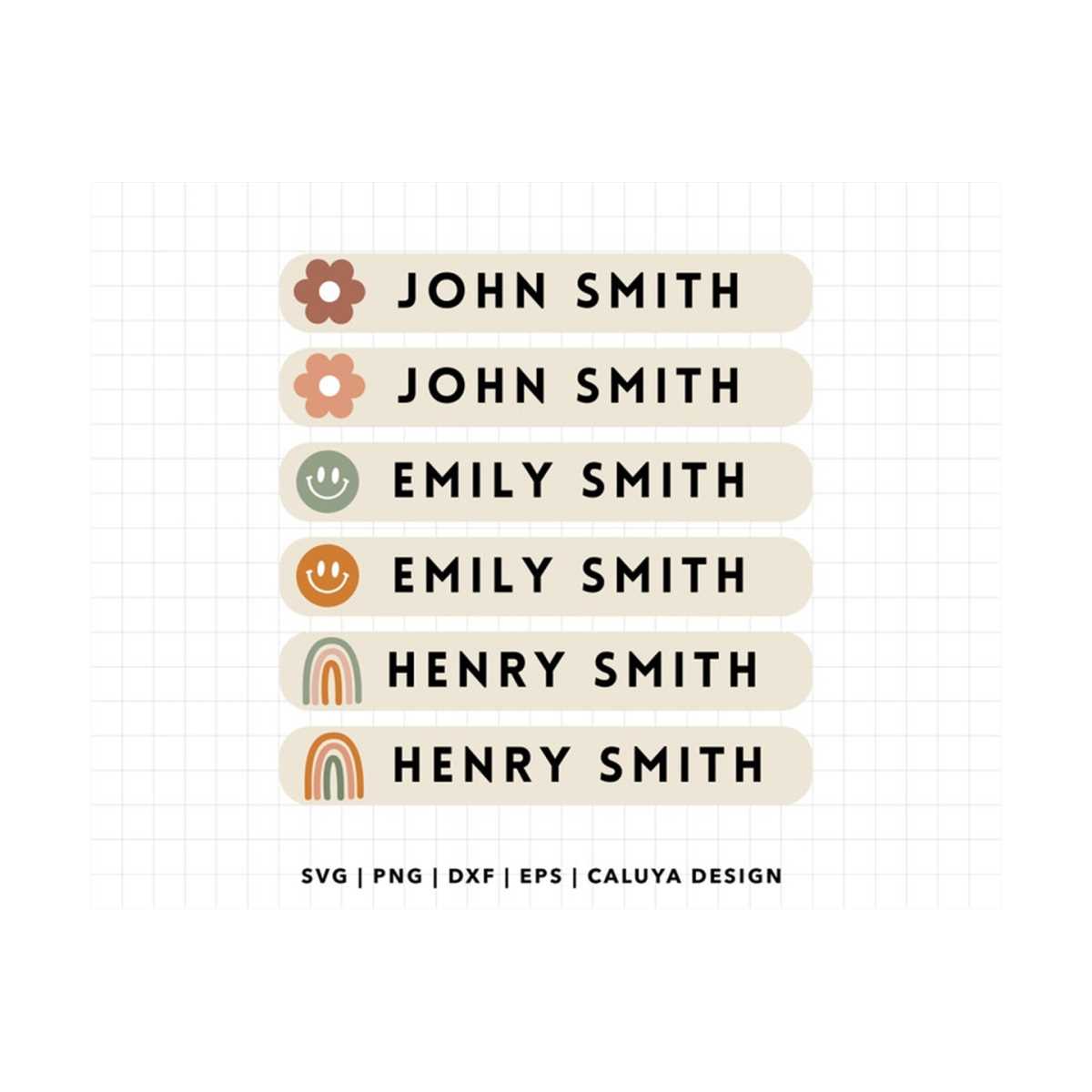 name label svg - Inspire Uplift