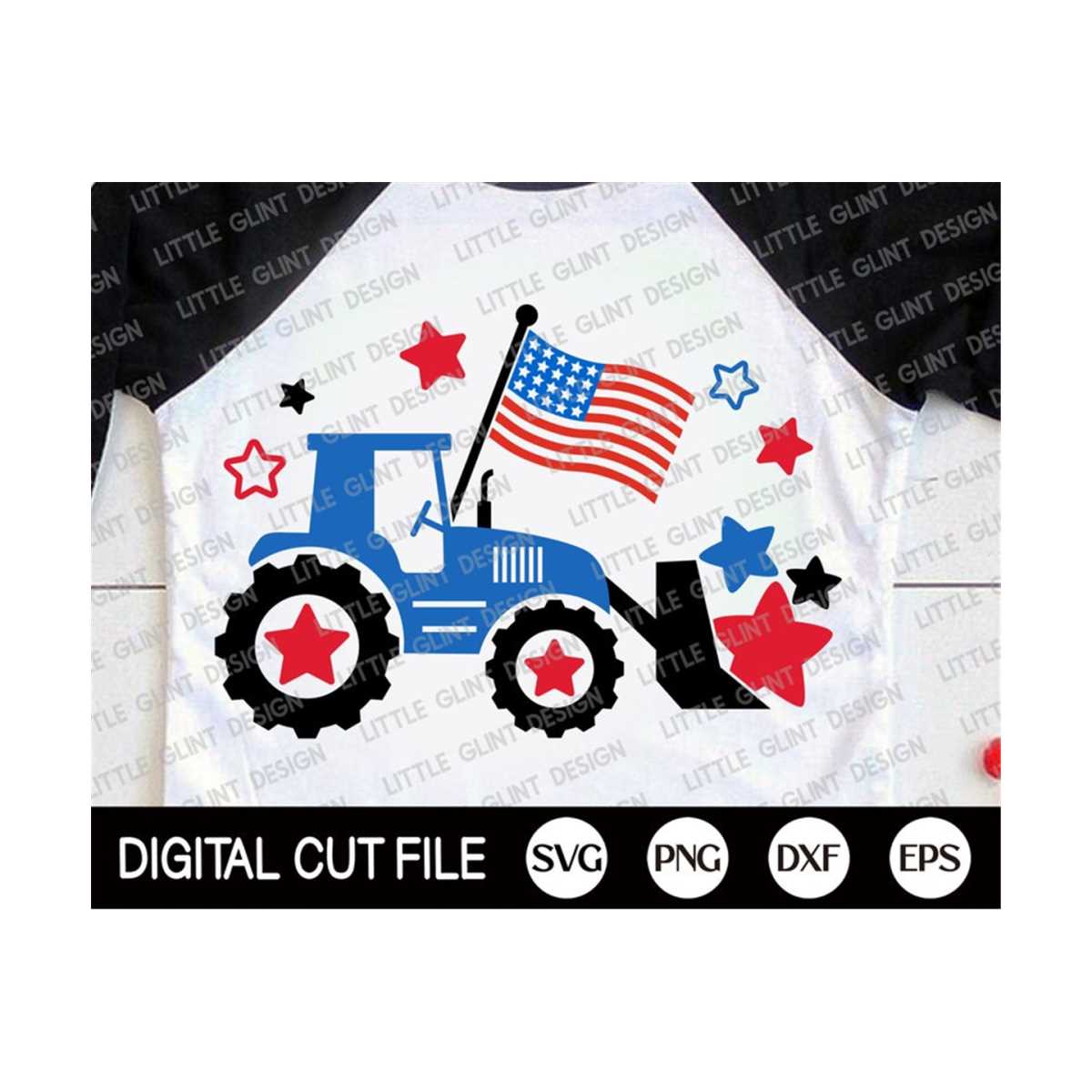 Fourth of July Svg, Merica Svg, Tractor Svg, Memorial day, I | Inspire ...