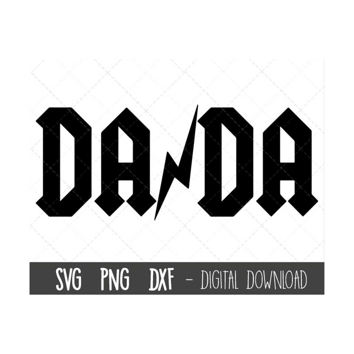 Dada SVG, Father svg, Father's Day SVG, rock Dad svg, Dada p | Inspire ...