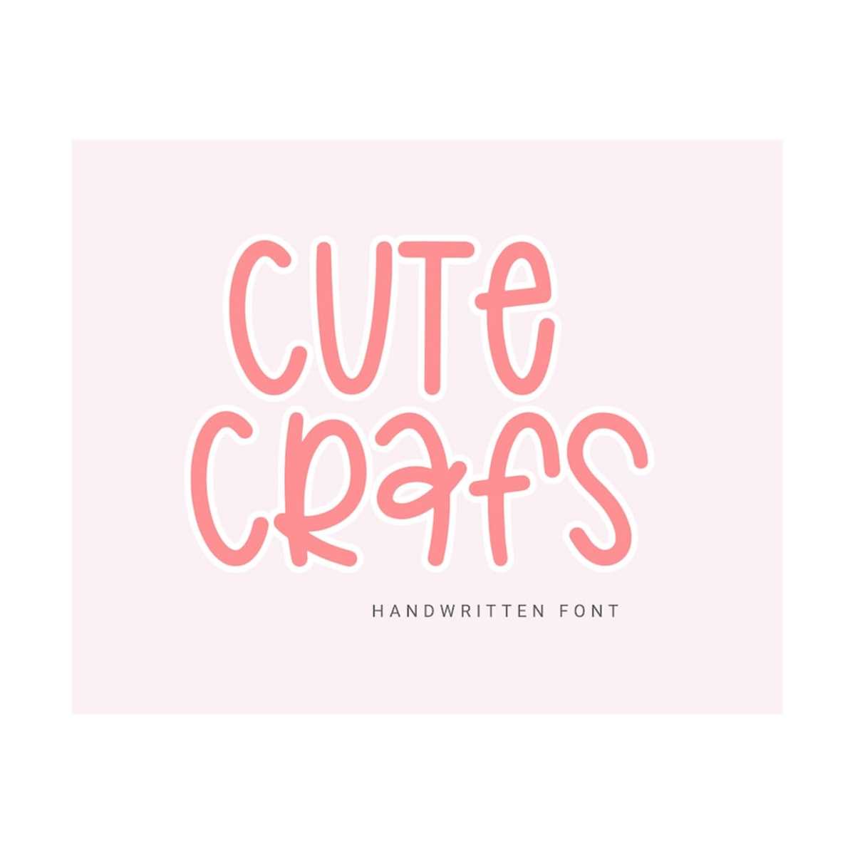 Cute Crafts Font,Font download, Calligraphy font,Fonts for C | Inspire ...