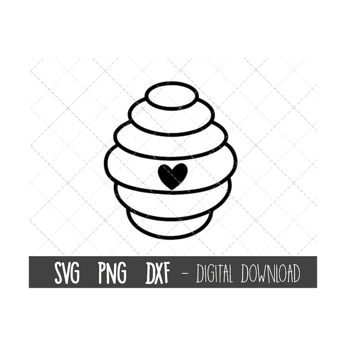 Beehive SVG, honey svg, beehive clipart, beehive png, bee sv - Inspire ...