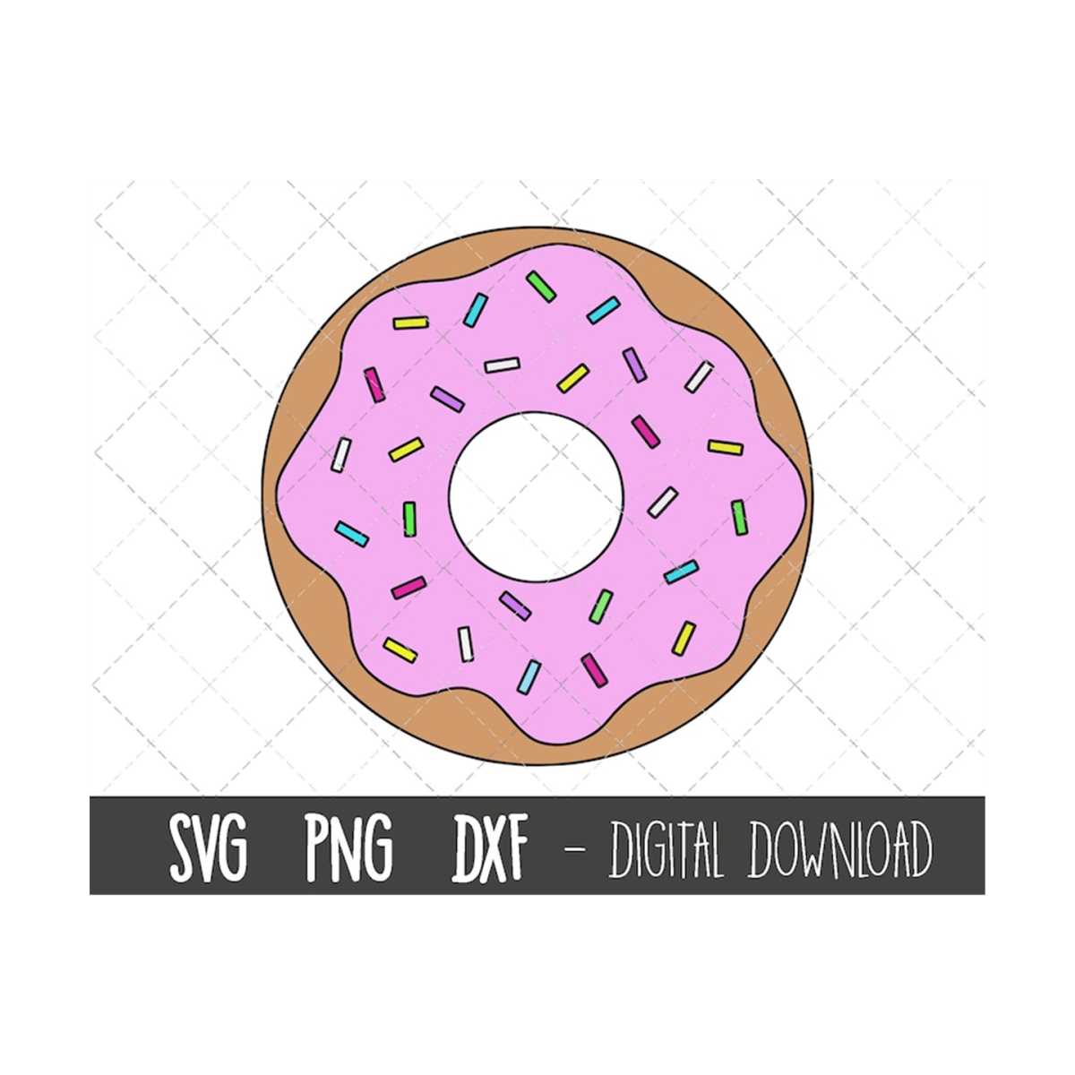Donut SVG, doughnut Svg, donut Svg cut file, donut clipart s | Inspire ...