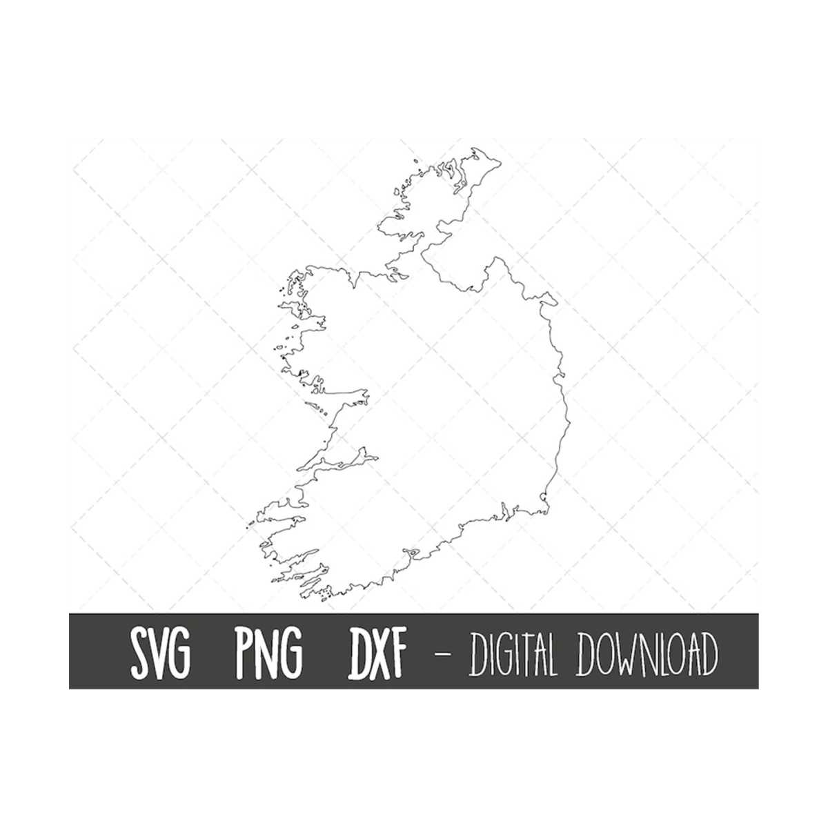 Ireland svg, Ireland map svg, ireland map png, irish map out | Inspire ...