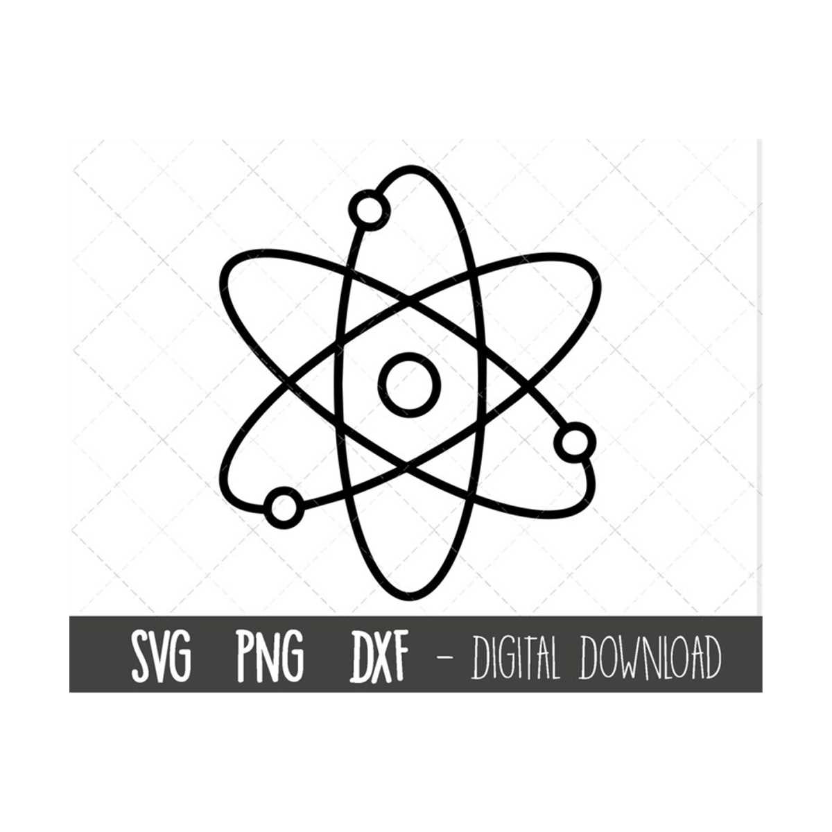 Atom SVG, Science svg, science clipart, school svg, school c | Inspire ...