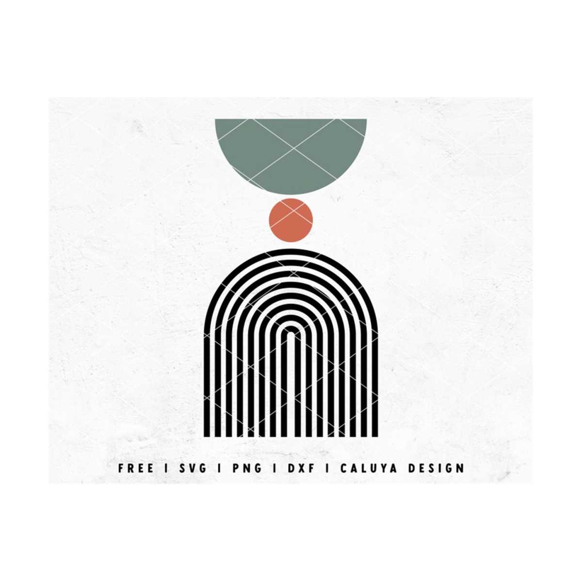 Mid Century SVG | Modern Arch SVG | Boho Arch SVG | Boho Sty - Inspire ...