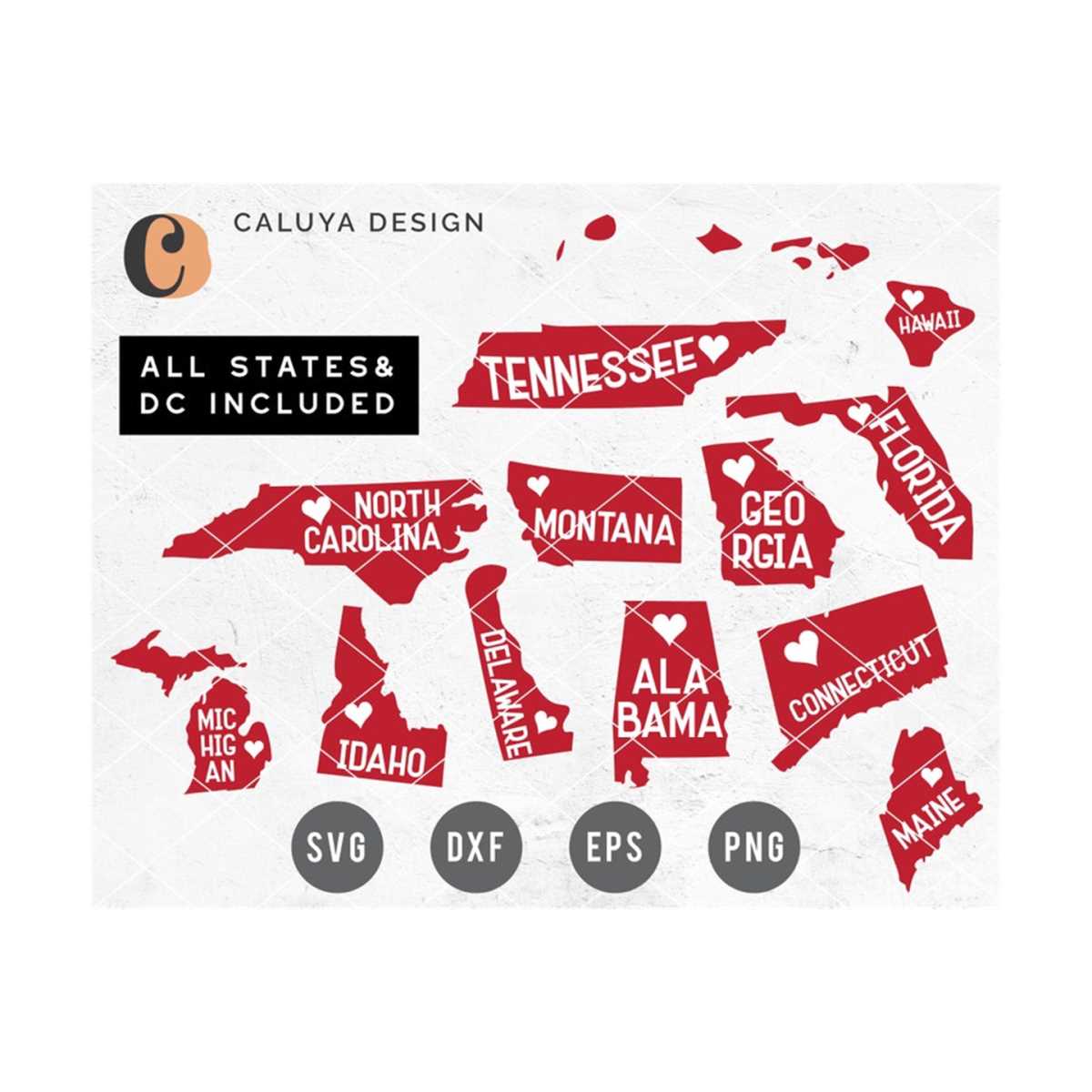 America SVG | States SVG | 50 States svg | USA Map svg | Ind | Inspire ...