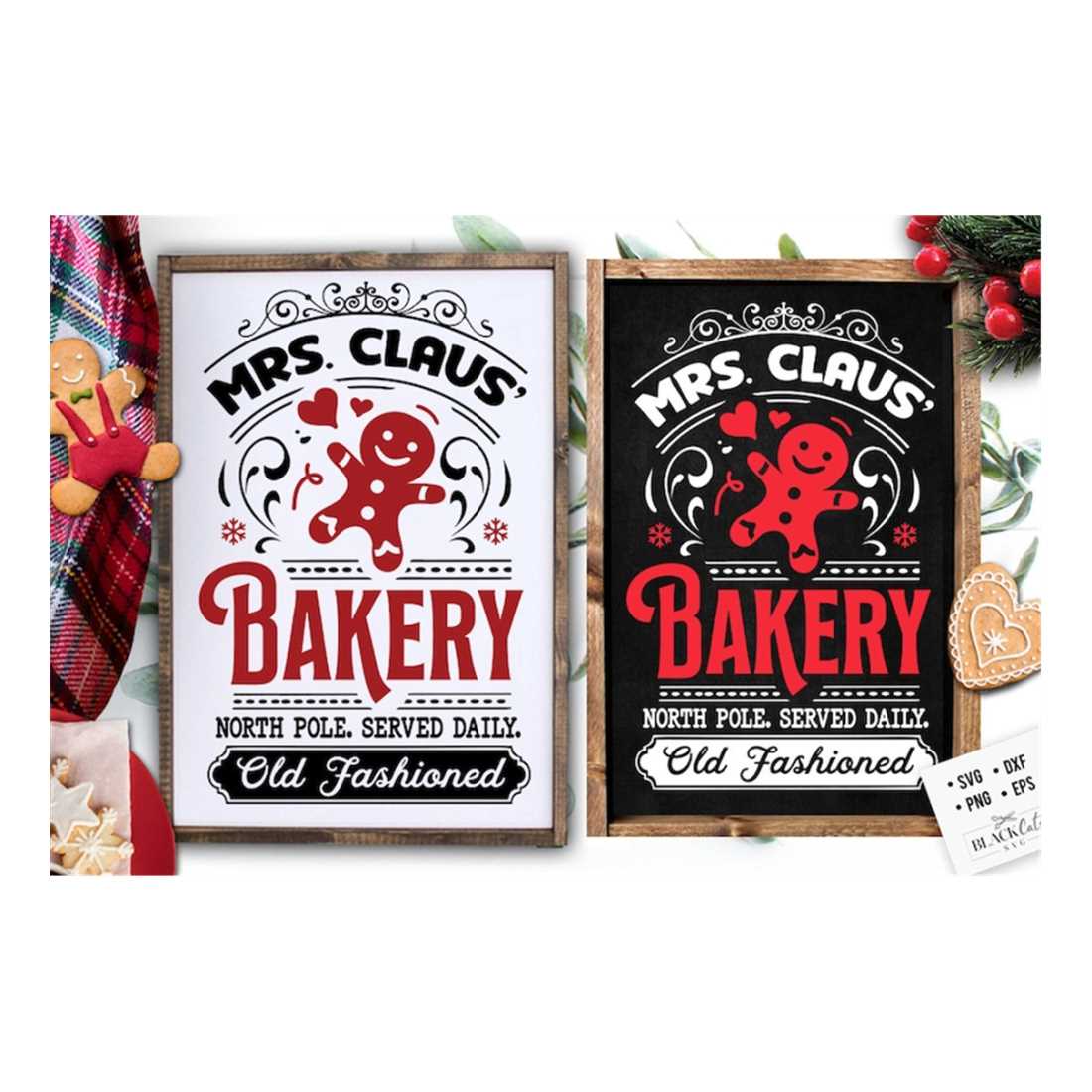 Mrs Claus Bakery svg, Christmas bakery svg, Mrs Claus cookie - Inspire ...