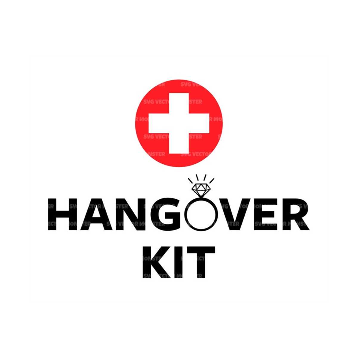Hangover Kit Svg, Wedding Svg, Bridal Party Svg, Bachelorett | Inspire ...