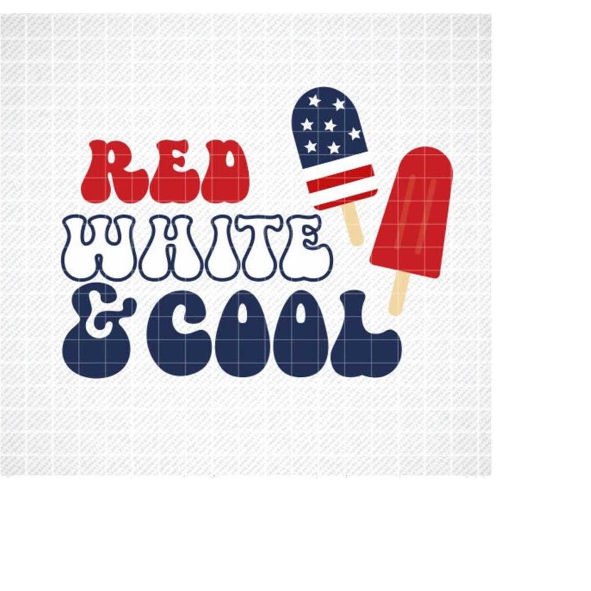 Red White and Cool SVG, 4th of July Ice Pops SVG, Fourth of | Inspire ...