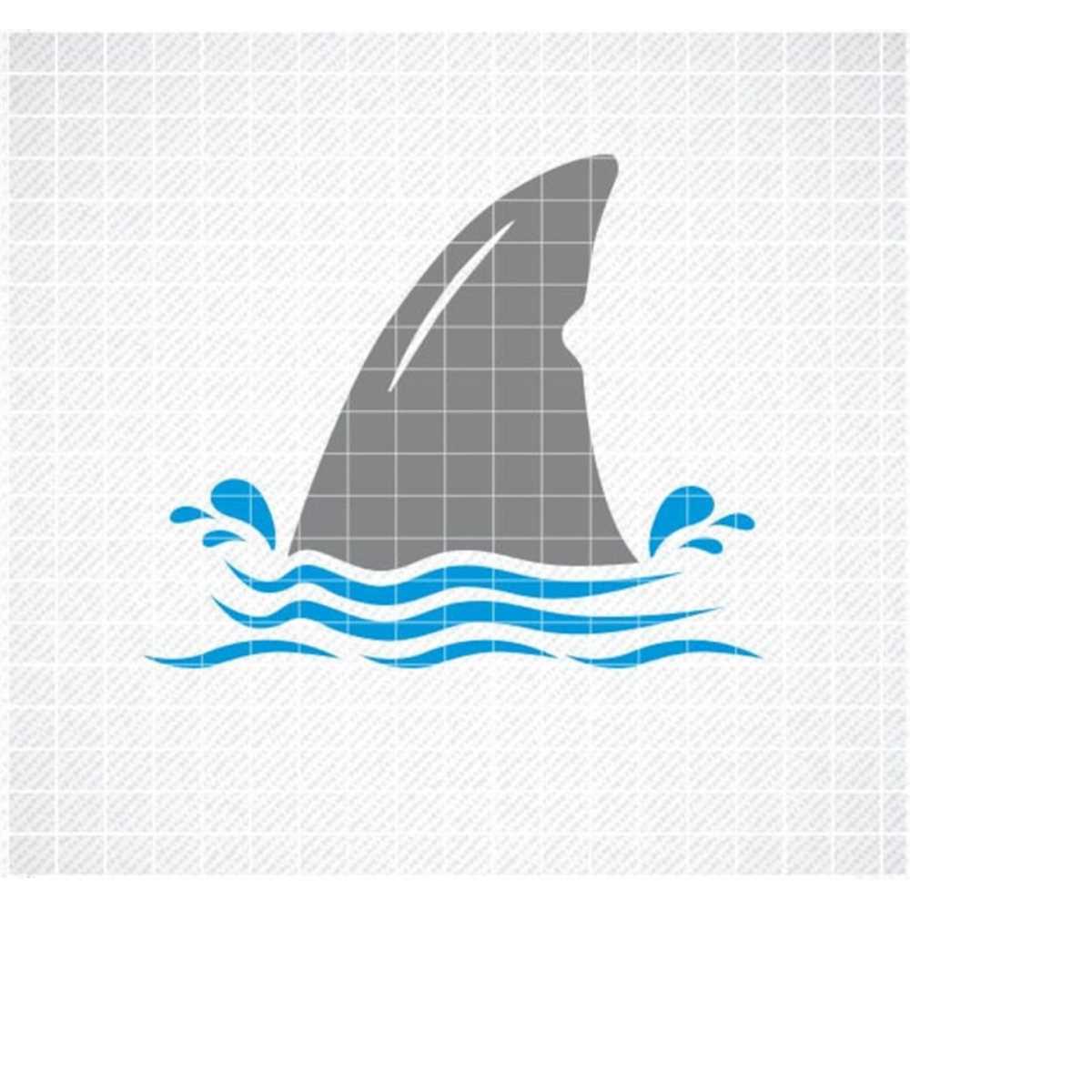 Shark Fin SVG, Shark fin png, Instant Download, svg, png, dx - Inspire ...