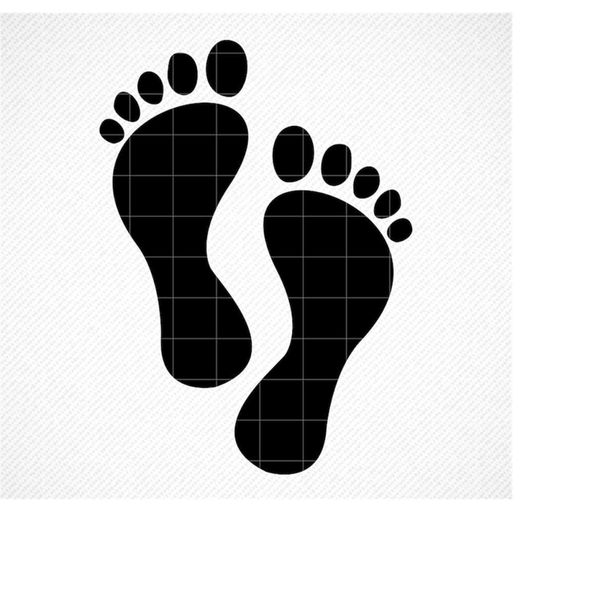 Footprints SVG, Footprint svg Feet svg Beach svg Summer SVG, | Inspire ...