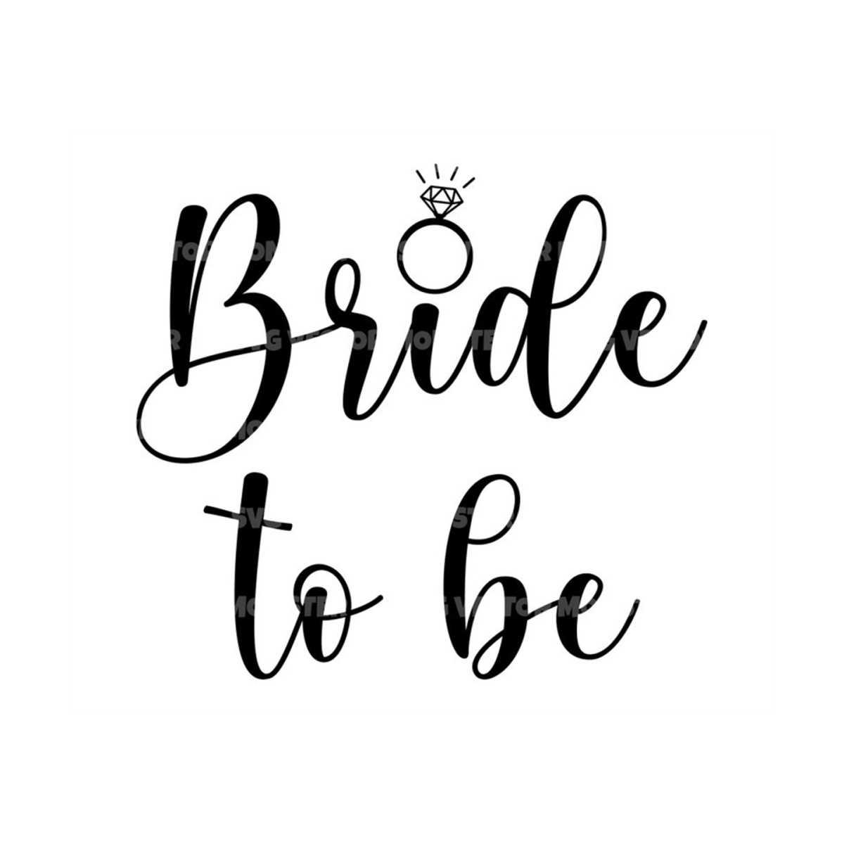 Bride To Be Svg, Marriage Svg, Bridal Party Svg. Vector Cut | Inspire ...