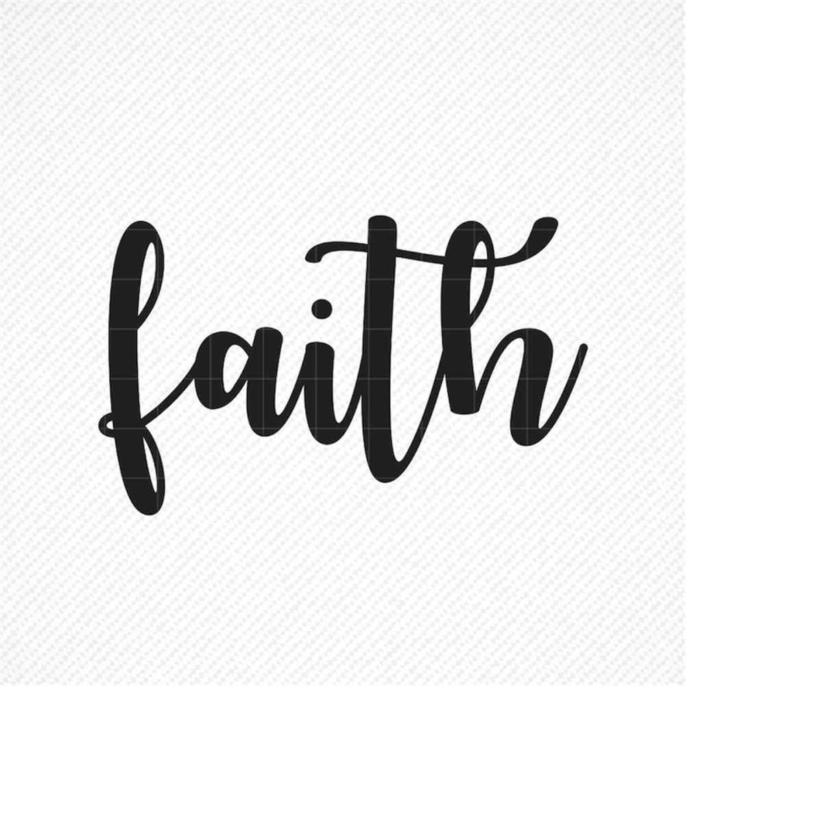 faith svg files - Inspire Uplift