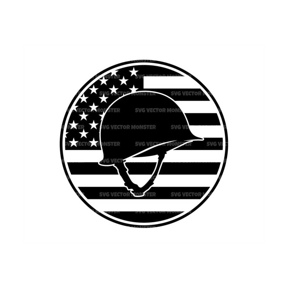 American Flag Svg, Soldier Helmet Svg, Fallen Soldier, Milit | Inspire ...