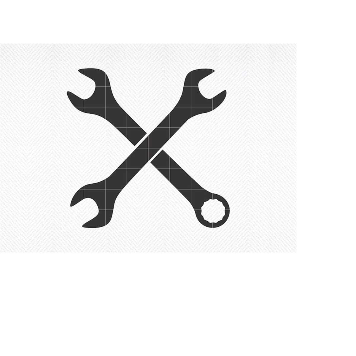 wrench cross svg - Inspire Uplift