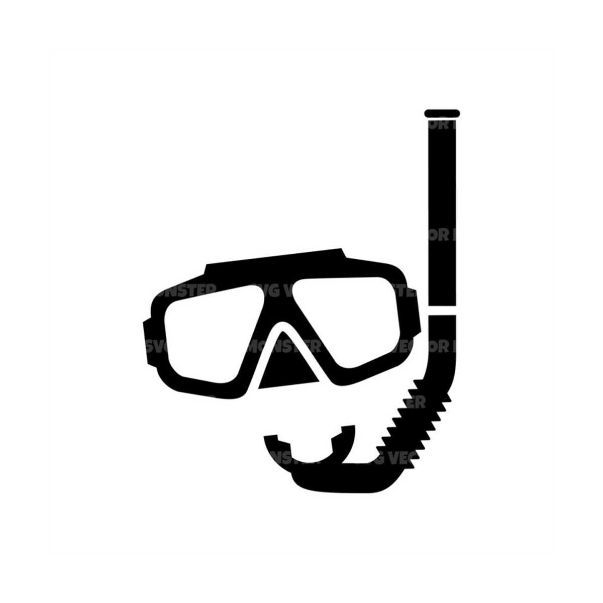 Diving Mask Svg, Snorkeling. Vector Cut file for Cricut, Sil | Inspire ...