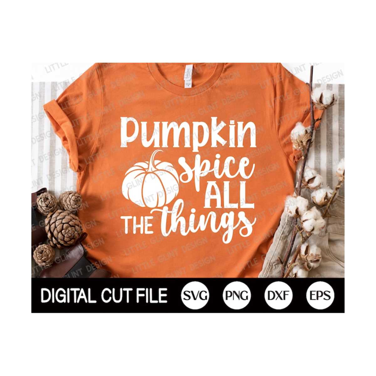 Pumpkin Spice All The Things Svg, Fall Svg, Pumpkin Svg, Aut | Inspire ...