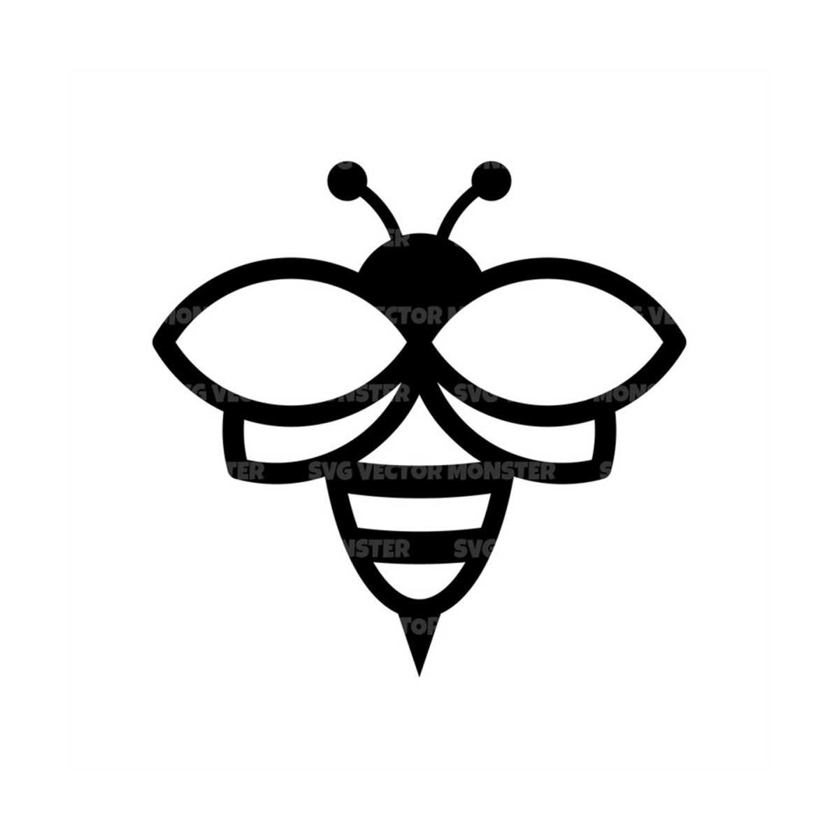 Bee Svg. BumbleBee Svg. Vector Cut file for Cricut, Silhouet | Inspire ...