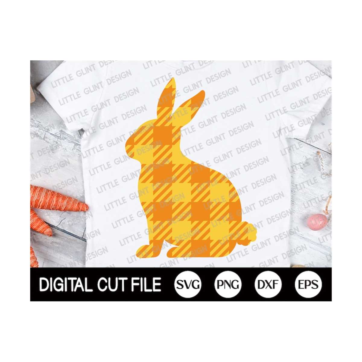 Buffalo Rabbit Svg, Easter Svg, Easter Bunny Svg, Buffalo Ea | Inspire ...