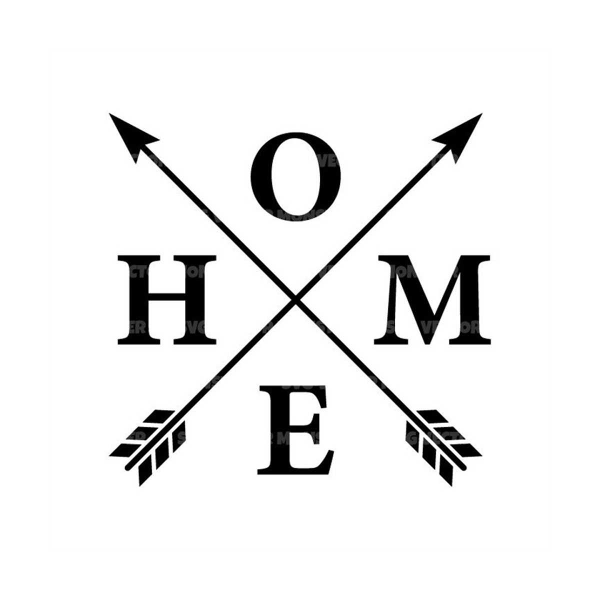 Home Arrows Svg. Vector Cut file for Cricut, Silhouette, Pdf | Inspire ...