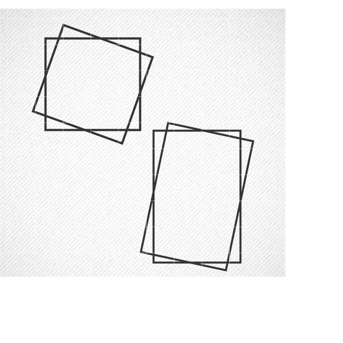 Square Frame svg, Rectangle frame svg, square svg, geometric | Inspire ...