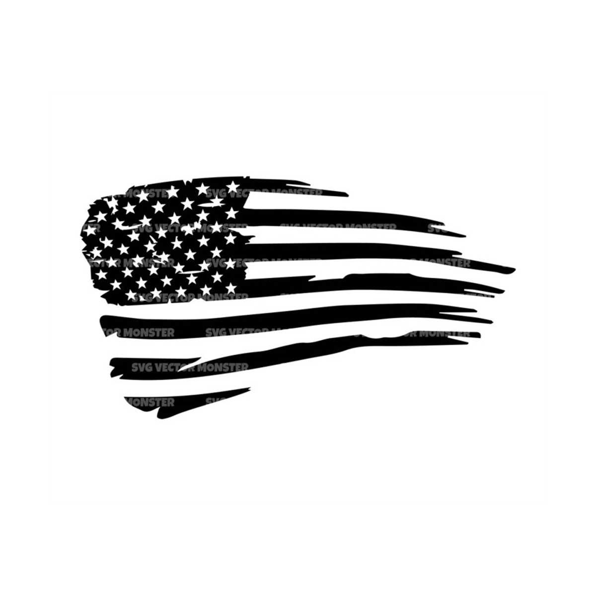 Distressed American Flag Svg, 4th of July Svg, America Flag | Inspire ...