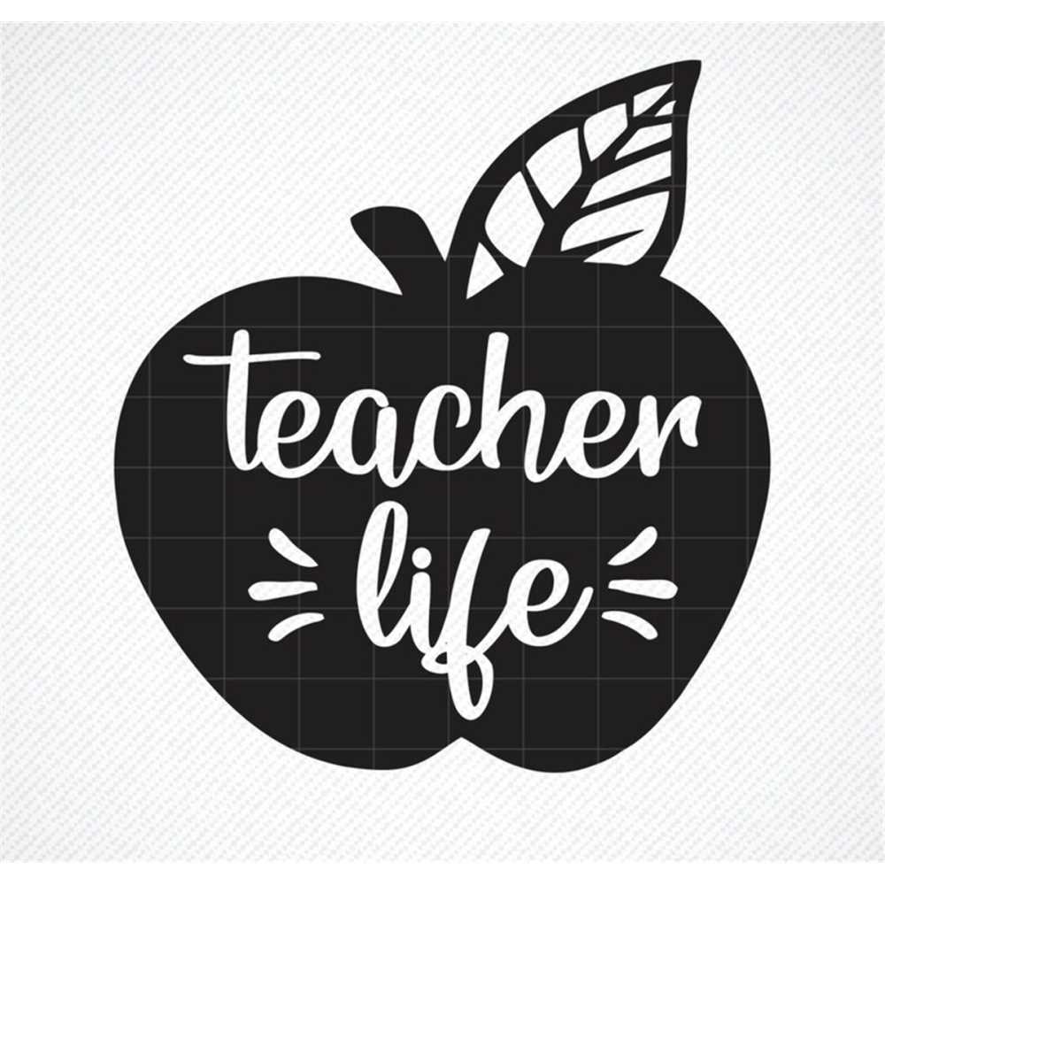 Teacher life Svg, Teacher Svg, Teach Svg, Back to school Svg | Inspire ...