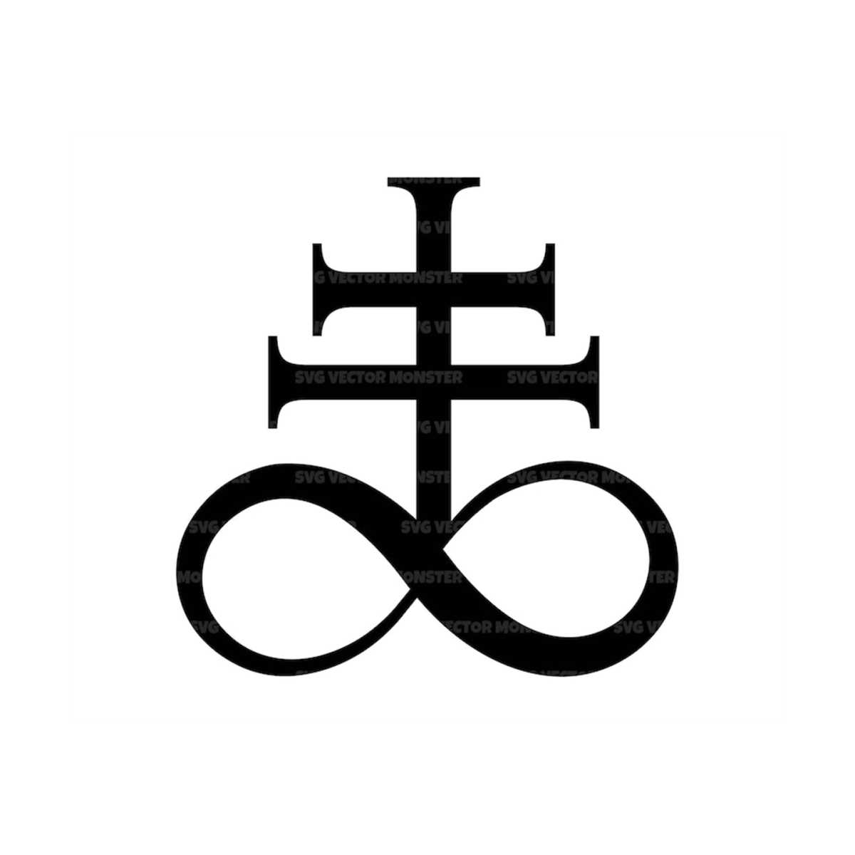 Leviathan Cross Svg, Sulfur Sign Svg, Satan Cross, Occult, S - Inspire ...