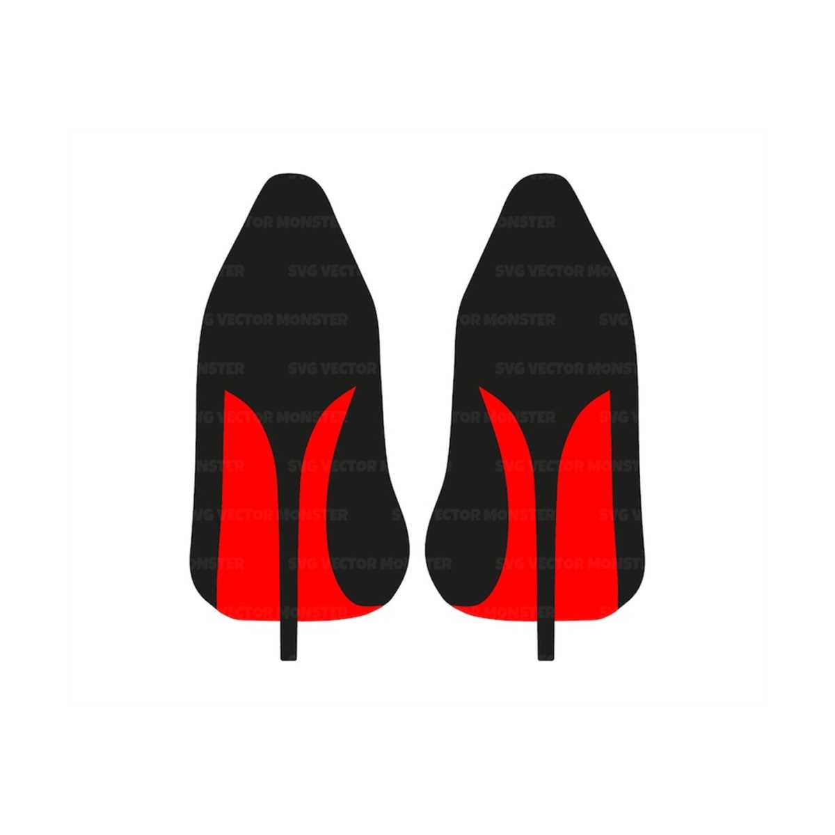High Heels Svg, Red Bottom Heels Svg, Red Heels Svg, Stilett | Inspire ...