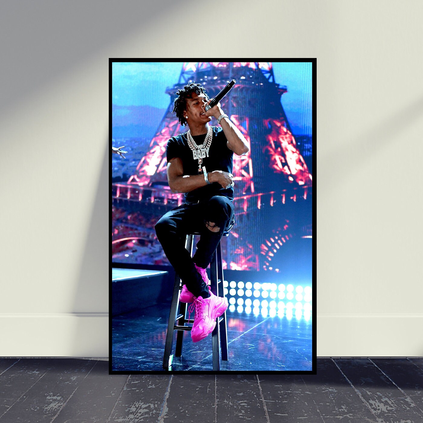 Lil Baby Music Album Poster Music Poster Wall Art, Room Deco | Inspire ...
