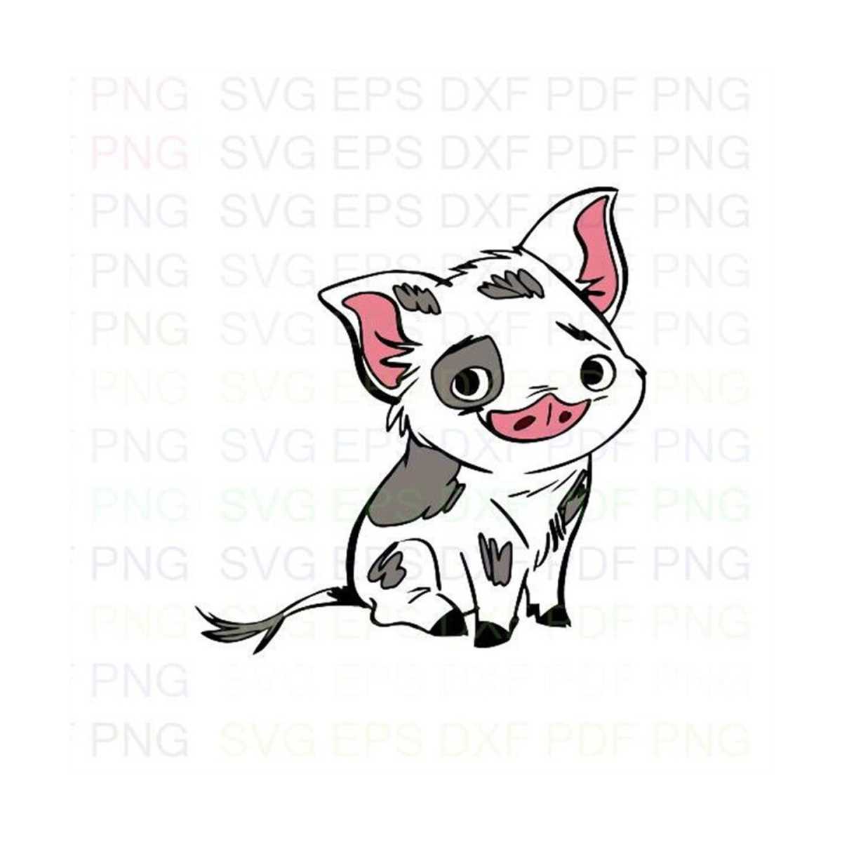 Pua2 Svg Dxf Eps Pdf Png, Cricut, Cutting file, Vector, Clip | Inspire ...