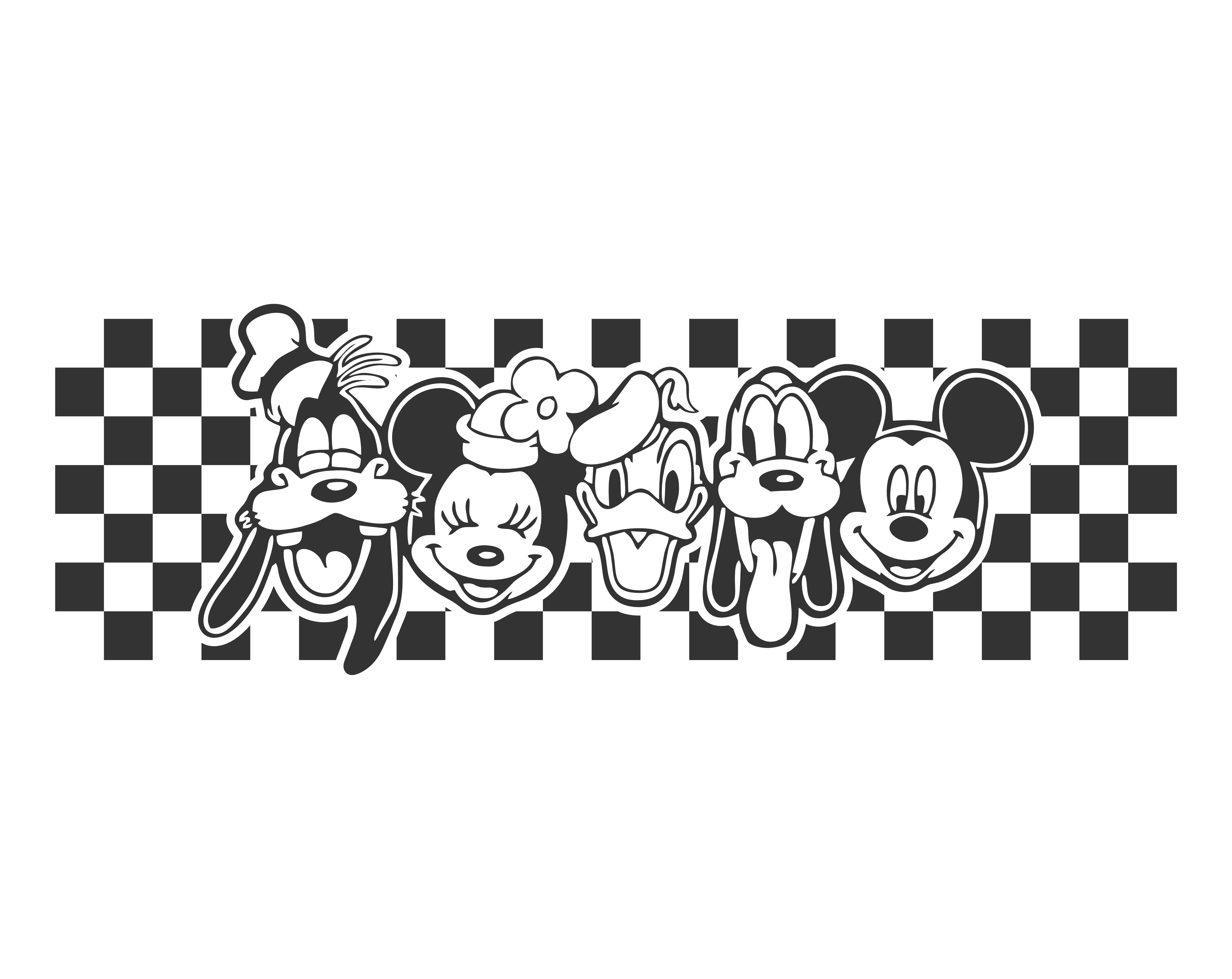 Vintage Mickey And Friends Svg, Retro Mickey Mouse PNG, Mick - Inspire ...