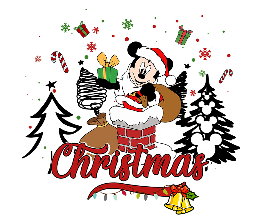 Disney Christmas Mickey And Friends PNG, Christmas Friends P - Inspire ...
