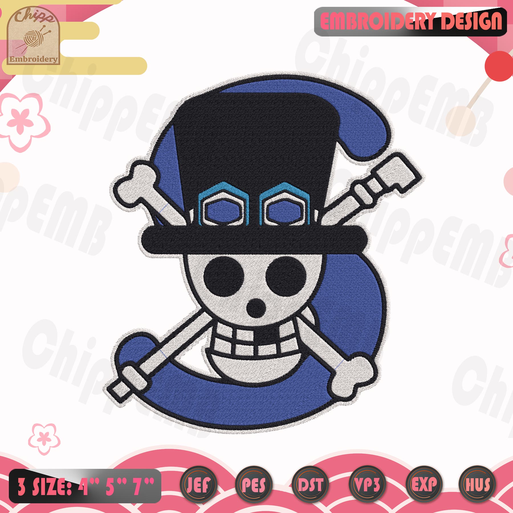 One Piece Embroidery Design, One Piece Embroidery Design, An | Inspire ...