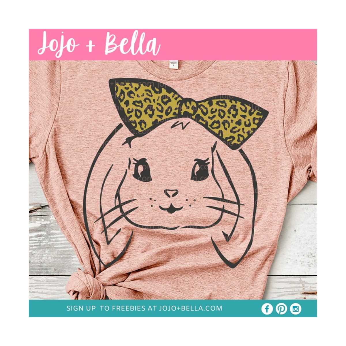 Easter Bunny SVG, Leopard Print Bunny Svg, Easter svg file, - Inspire ...