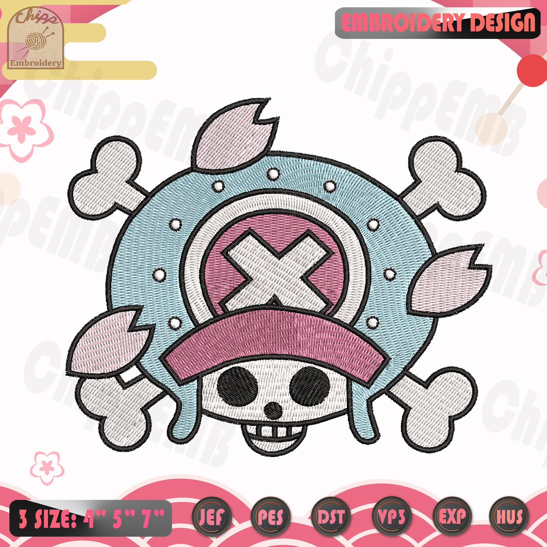 One Piece Embroidery Design, One Piece Embroidery Design, An | Inspire ...