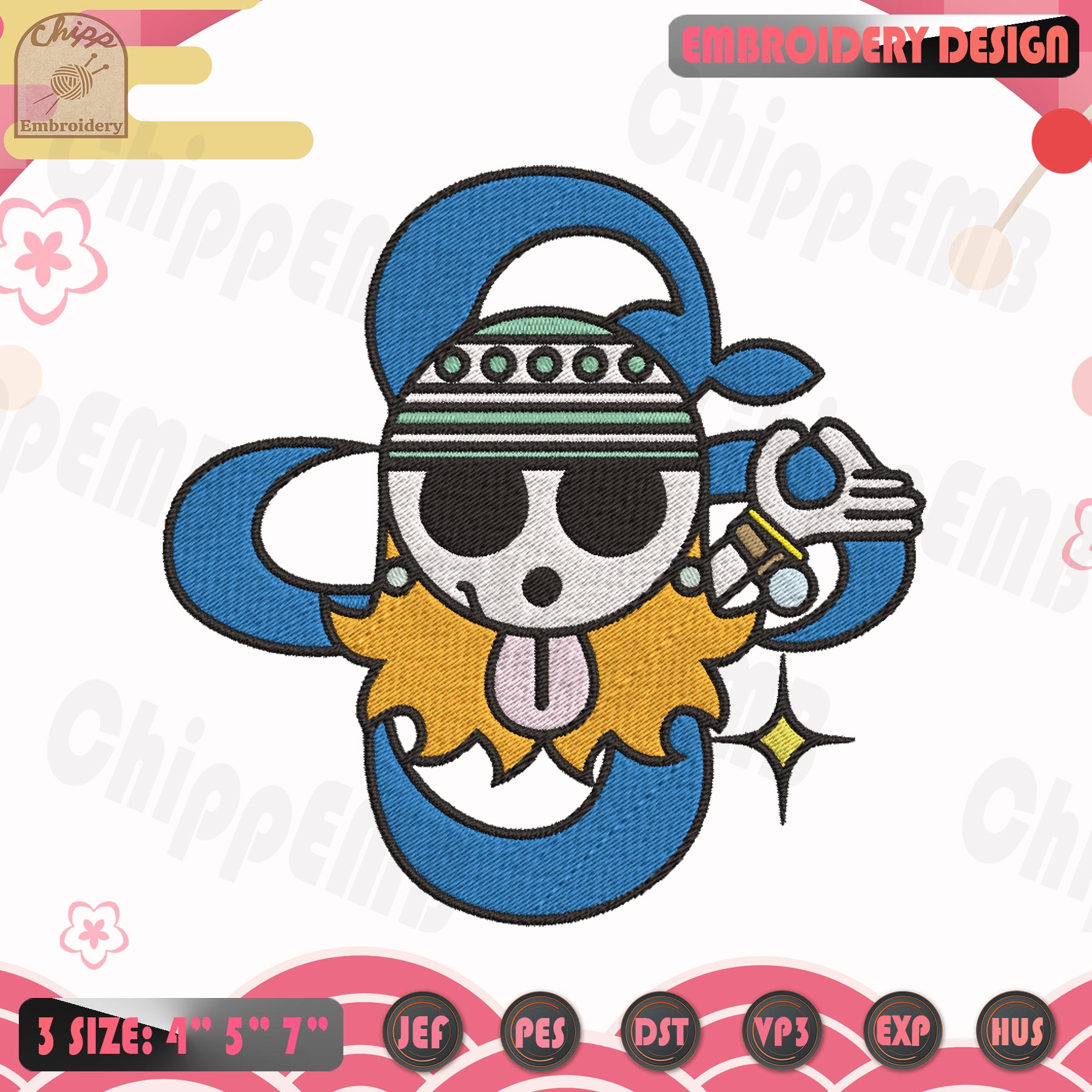 One Piece Embroidery Design, One Piece Embroidery Design, An | Inspire ...