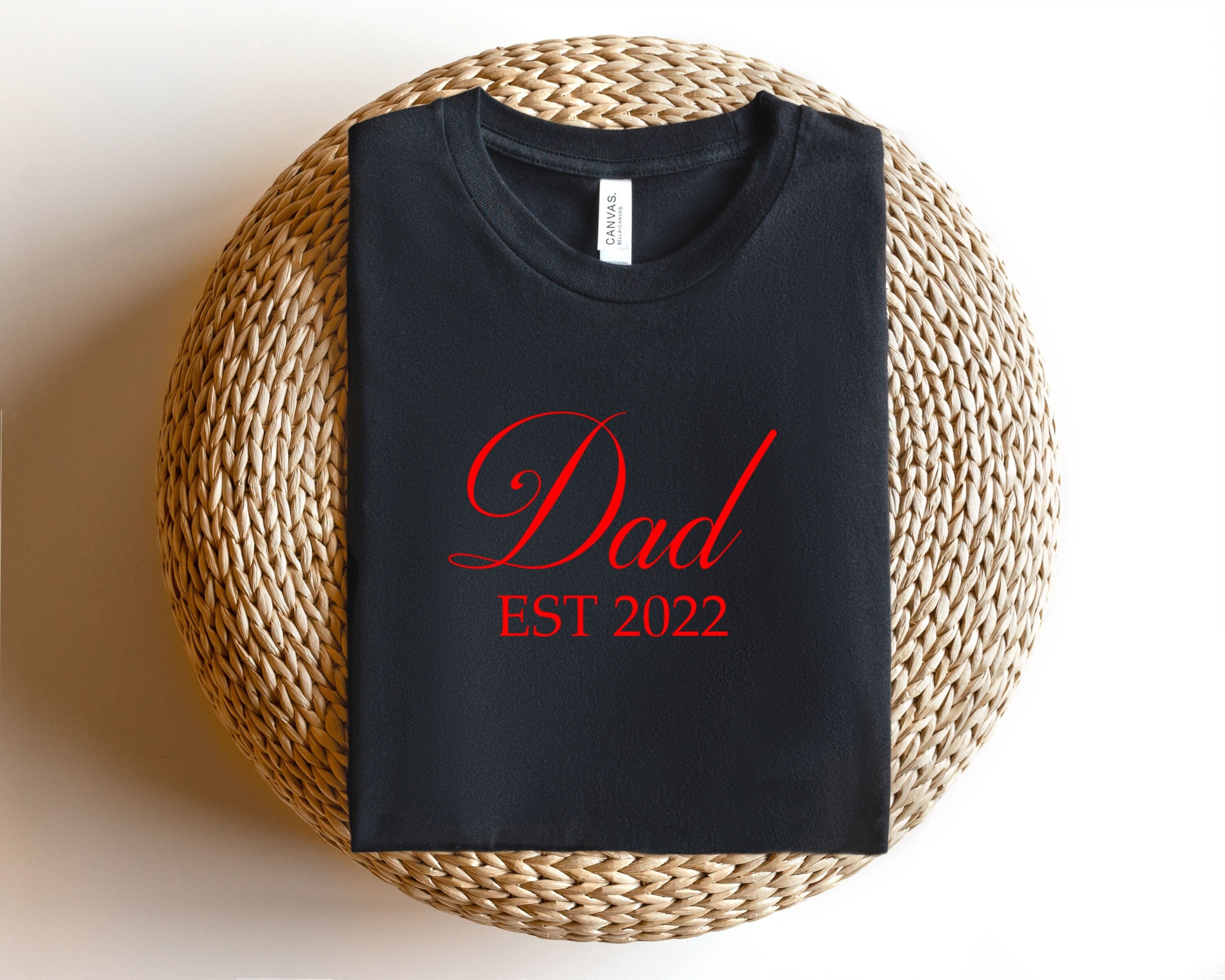 Custom Dad Shirt, Dad Est Shirt, Gift for Dad, Daddy Shirt, - Inspire ...