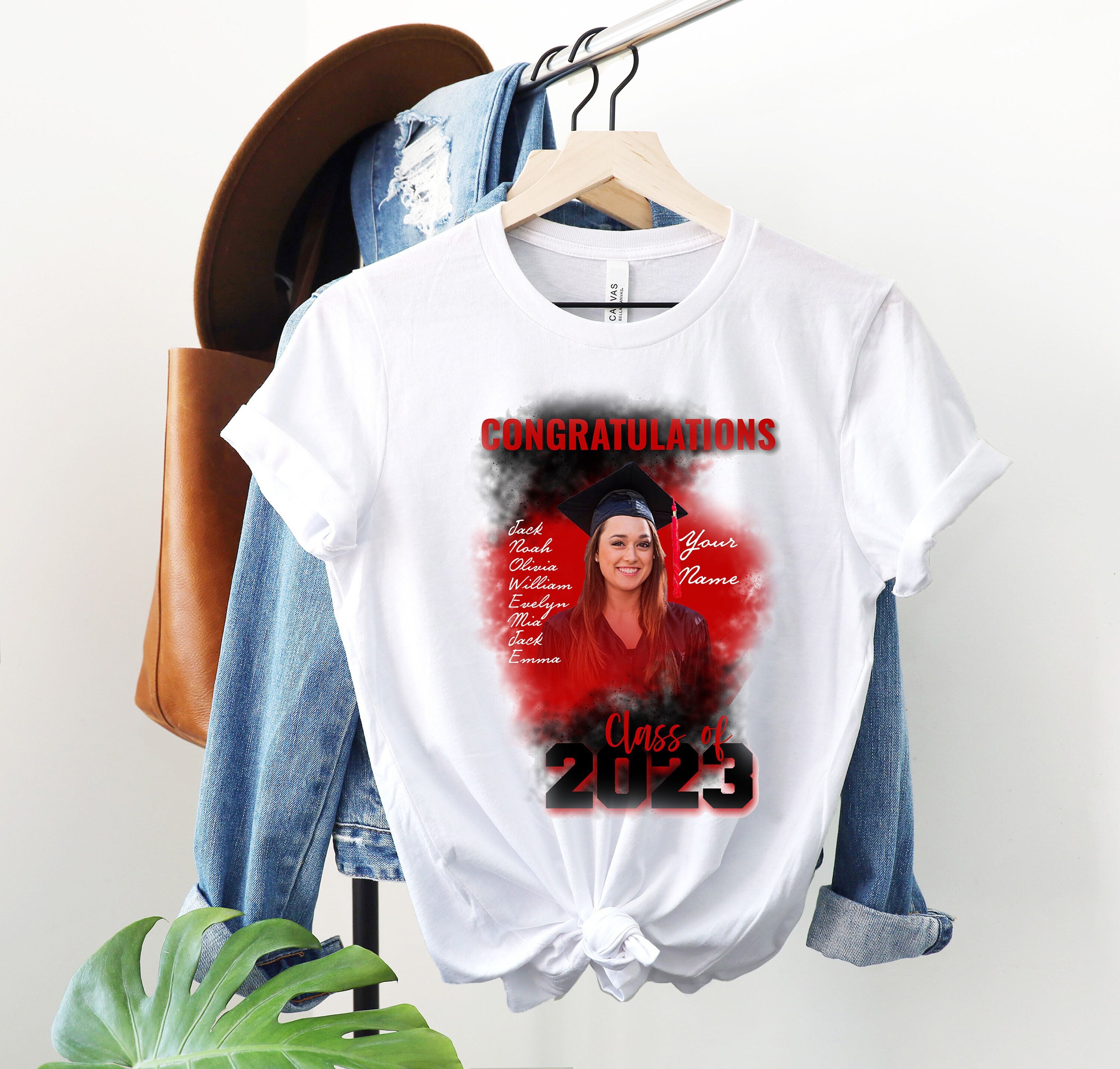 Custom Graduation Shirts With Your Photo, Personalized names | Inspire ...