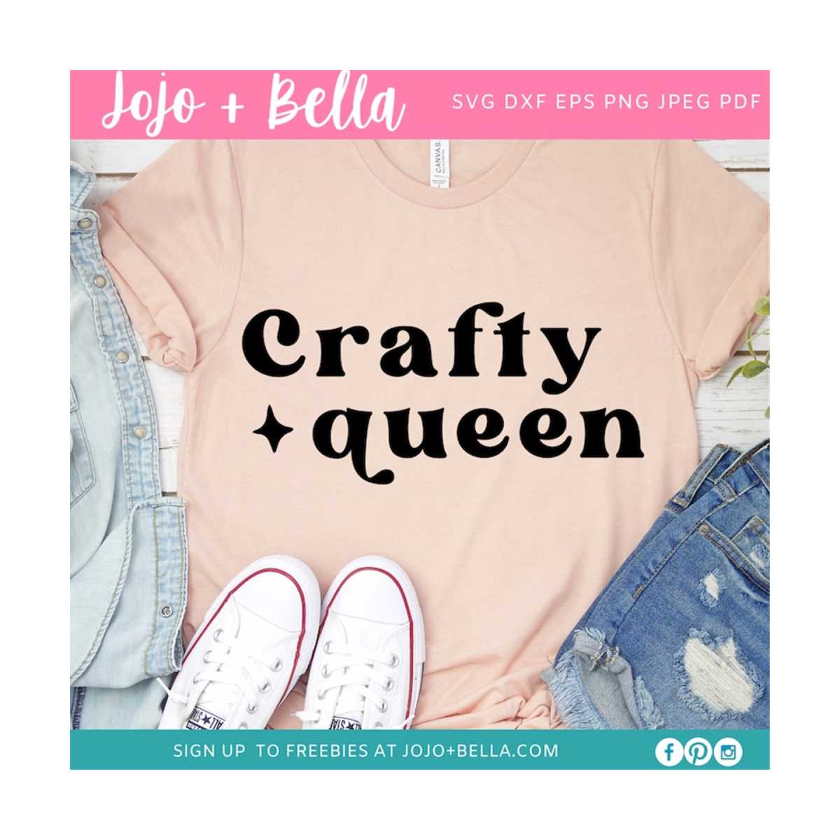 Craft Queen SVG, Craft Svg, Craft Shirt Svg, Craft Room Sign | Inspire ...
