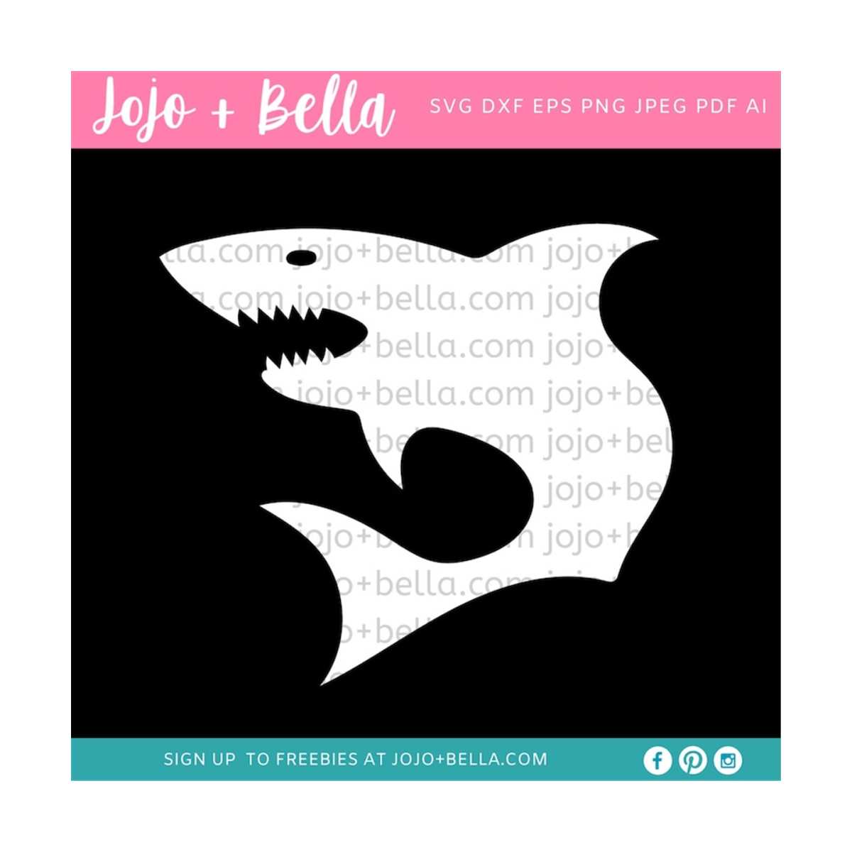 Shark Svg, Shark Dxf, Shark Printable, Shark Iron On cut fil - Inspire ...
