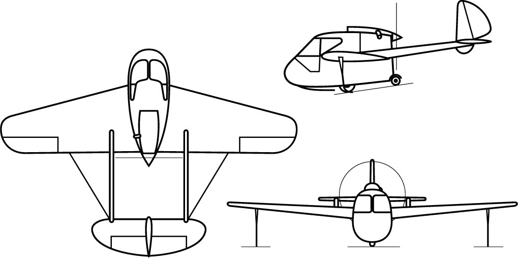 Alaparma 65 Baldo 3 view svg vector outline file for laser e | Inspire ...