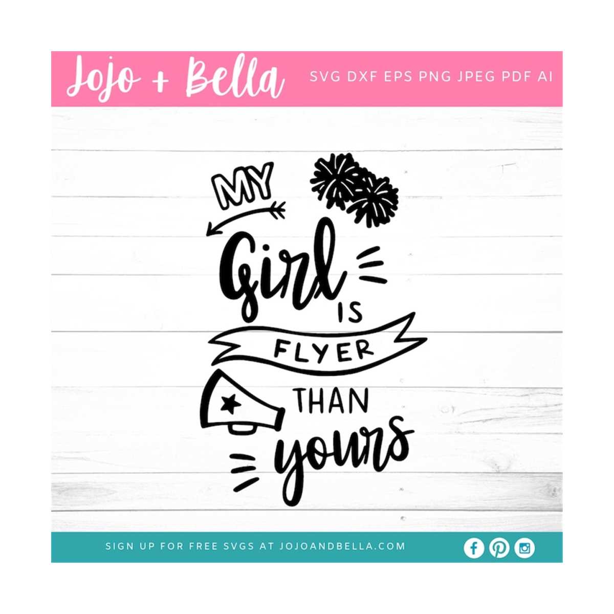 Cheer Svg, Cheerleading Svg, Pom Pom Svg, Cheer mom Svg, Che - Inspire ...