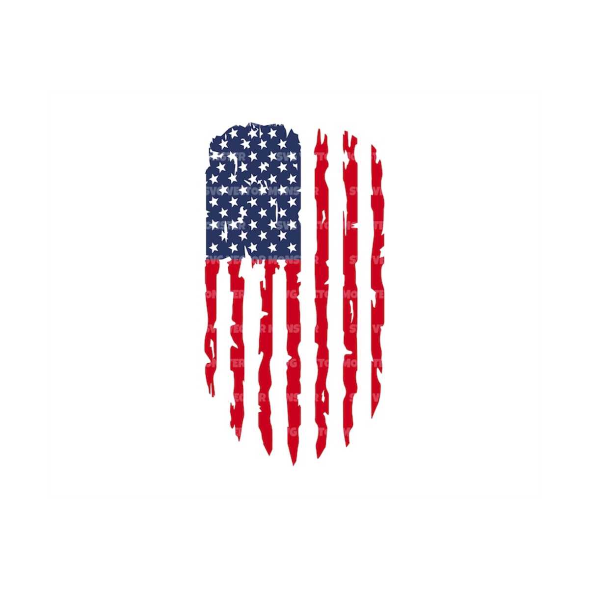 Distressed American Flag Svg, 4th of July Svg, America Flag | Inspire ...