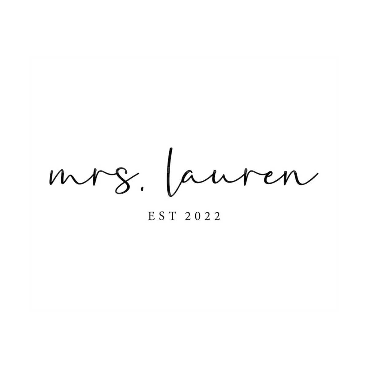 Custom Mrs Est Svg, Marriage Svg, Honeymoon Svg, Wifey Est S | Inspire ...