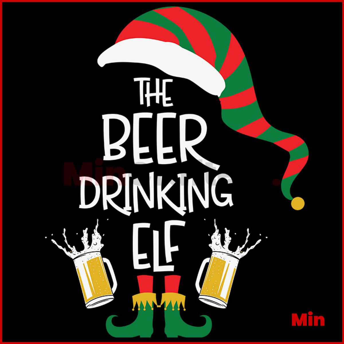 The Beer Drinking Elf Svg, Christmas Svg, Elf Svg, Beer Svg, | Inspire ...