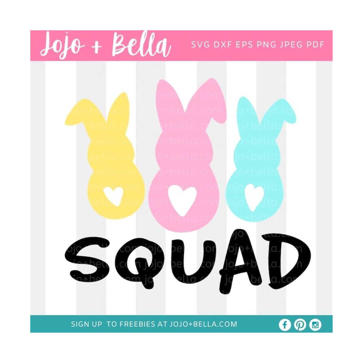 Easter Svg, Bunny Squad Svg, Egg Hunt SVG, Easter Egg Cut Fi - Inspire ...
