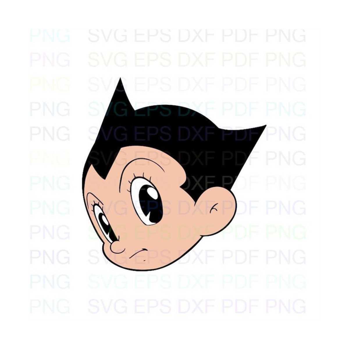 Astro_Boy_0002 Svg Dxf Eps Pdf Png, Cricut, Cutting file, Ve | Inspire ...