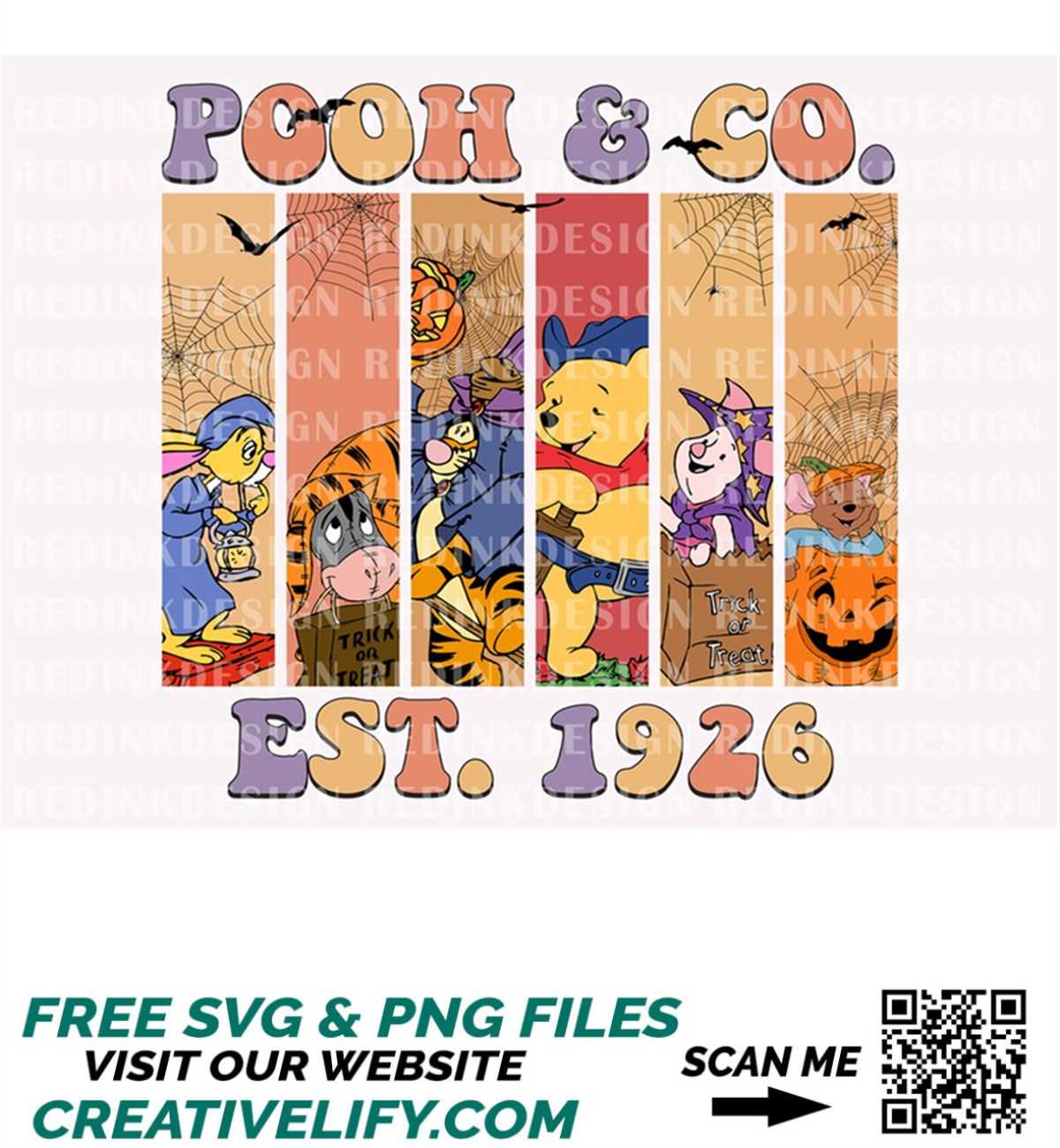 Halloween Bear And Friends PNG, Halloween Costume Png, Hallo | Inspire ...