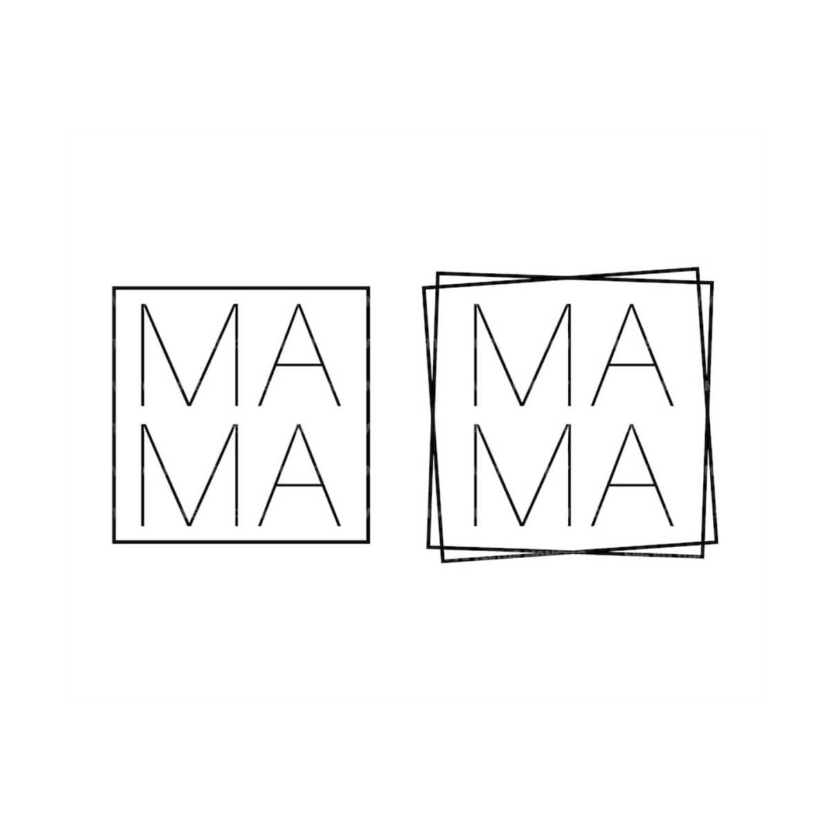 Mama Svg In Square Frame Svg Mother Shirt Svg Vector Cut F Inspire